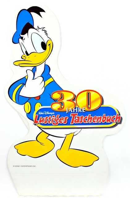 DONALD ESPOSITORE 30 anni LTB divertente libro tascabile - Ehapa 1997 ...