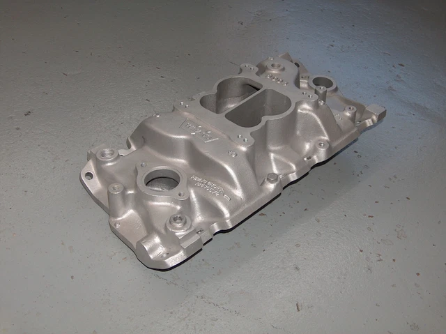 Sbc High Rise Dual Plane Intake Manifold