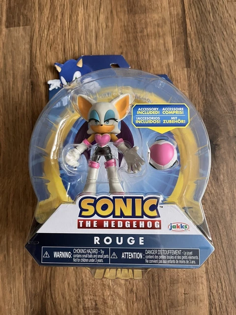 SONIC THE HEDGEHOG Rouge The Bat 4 Inch Action Figure Jakks Pacific £8. ...