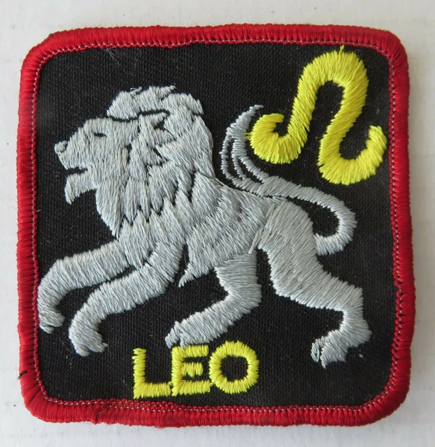 VINTAGE LEO ASTROLOGY Sign Patch (Inv34900) $9.95 - PicClick CA