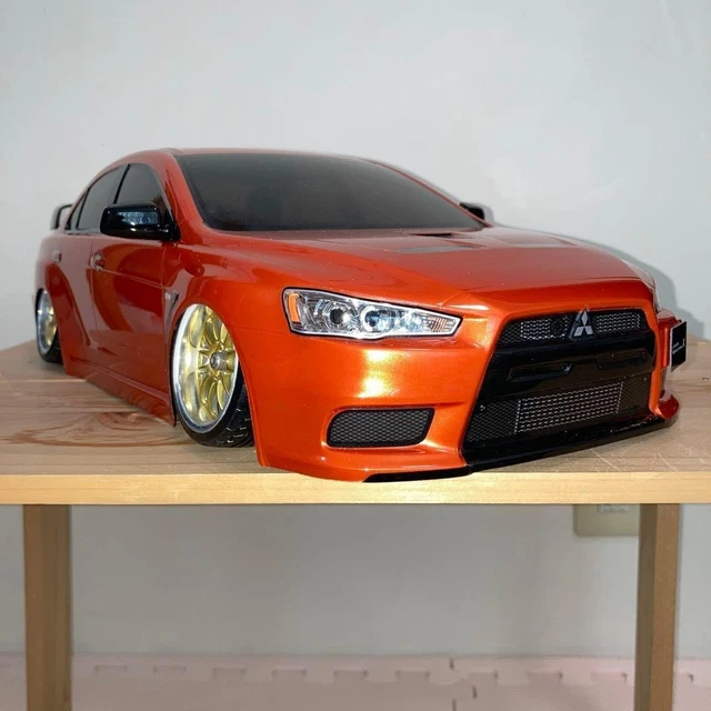 TAMIYA LANCER EVO X 1/10 RC Car Body Body Only with Dummy Muffler ...