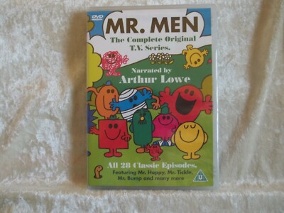 MR. MEN COMPLETE Original Series 1 & 2 Dvd New/Sealed Arthur Lowe Delta ...