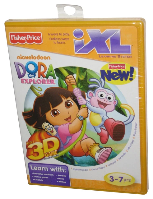 FISHER-PRICE IXL APPRENTISSAGE Système Logiciel Dora The Explorer 3D ...