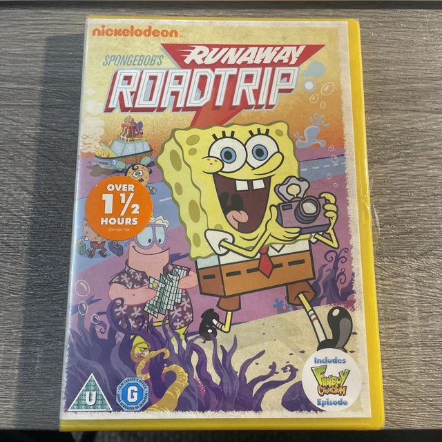 SPONGEBOB SQUAREPANTS - Spongebob's Runaway Roadtrip : Children's DVD £ ...