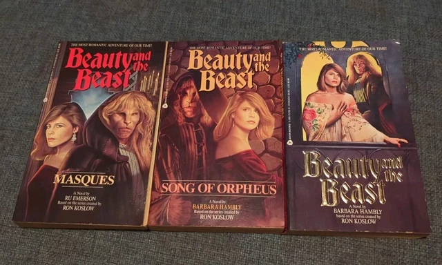 BEAUTY AND THE beast TV show novel books Linda Hamilton Ron Pearlman £ ...