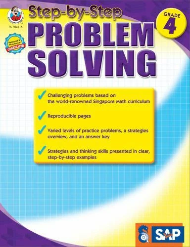 STEP BY STEP PROBLEM SOLVING Grade 4 Carson Dellosa Learning Spot 4 step-by-step-problem-solving-grade-4-carson-dellosa-learning-spot-4