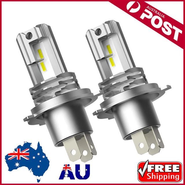 HIGH LOW BEAM H4 9003 HB2 LED Headlight kit Lamp Bulbs Globes 6000K Bulbs Canbus $49.21 ...