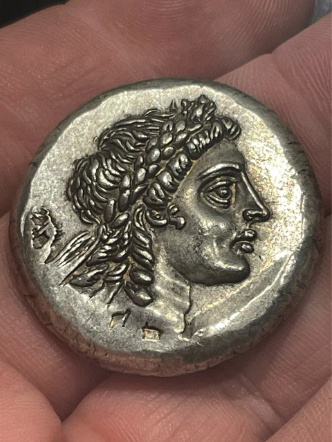 RARE ANCIENT GREEK Tetradrachm Akragas Sicily Coin 33mm 32.3grams £15. ...