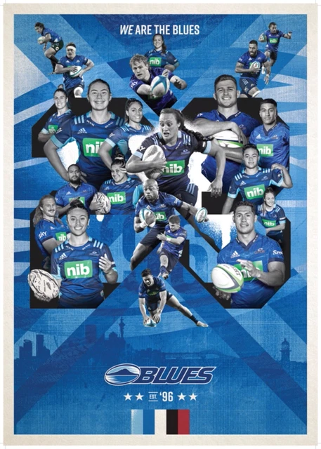STATE OF ORIGIN, NSW BLUES team poster, Nrl rugby, CHEAPEST, GREAT ...