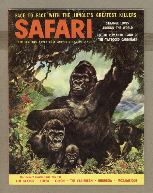 SAFARI MAGAZINE VOL. 4 #6 FN- 5.5 1957 Low Grade £8.15 - PicClick UK