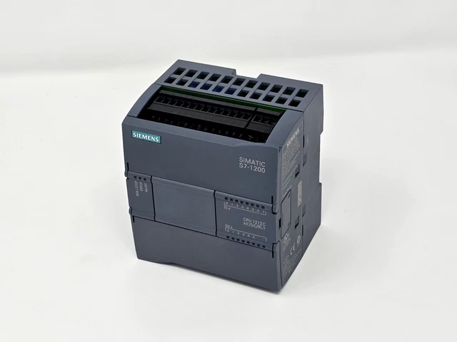 SIEMENS SIMATIC S7-1200 PLC Compact CPU 1212C AC/DC/RLY (6ES7 212-1BD30 ...