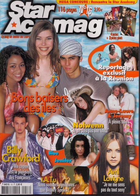 STAR AC MAG Avril Lavigne tATu Mel C Dannii Minogue Appleton All Saints ...
