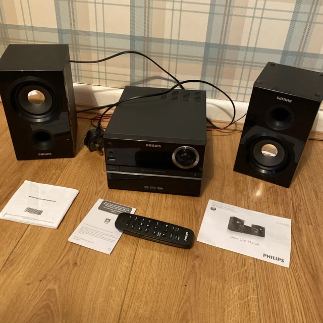PHILIPS AUDIO MCM 1350 Micro Music System CD player USB MP3 speakers £ ...
