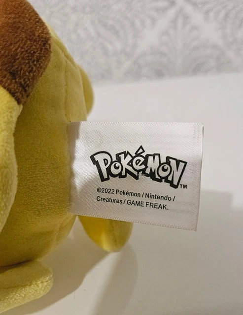 POKEMON PIKACHU BLINKING Happy 9 inch Plush £7.99 - PicClick UK