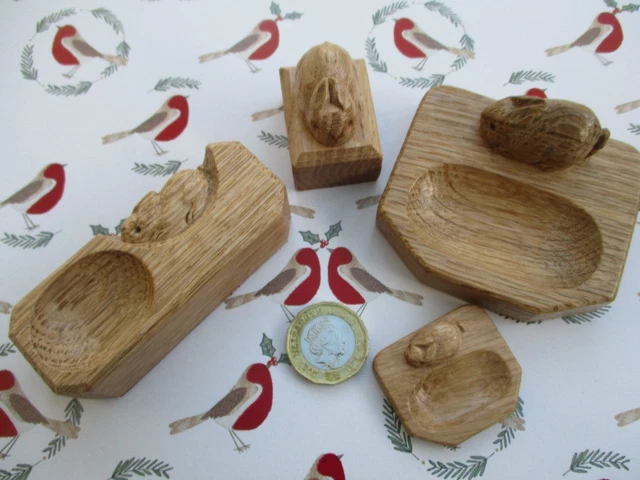 ROBERT THOMPSON MOUSEMAN Apprentice/Rabbitman Heap 4 OAK ITEMS £185.00 ...