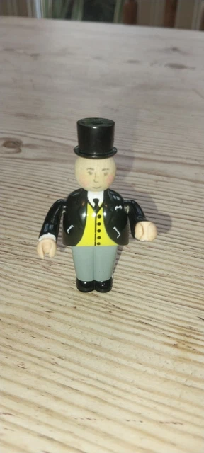 THOMAS THE TANK engine fat controller with Wooden Head Good Condition £ ...
