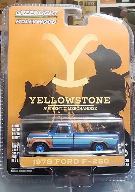 GREENLIGHT HOLLYWOOD YELLOWSTONE 1978 Ford F-250 Walmart Blue Chase EUR ...