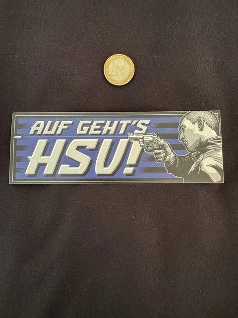 HAMBURGER SV HSV Sticker Aufkleber Ultras Nord Tribüne Selten ...