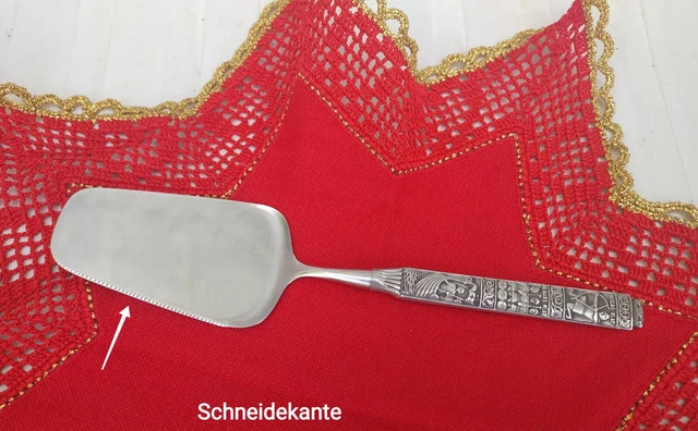 WIKINGER TORTENHEBER "Konge Tinn Heilige Olaf"/ Norge,Wikingermotive ...