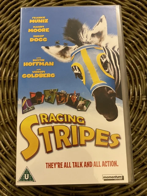NEW/SEALED RACING STRIPES VHS VIDEO TAPE TALKING ANIMALS Kids Stocking ...