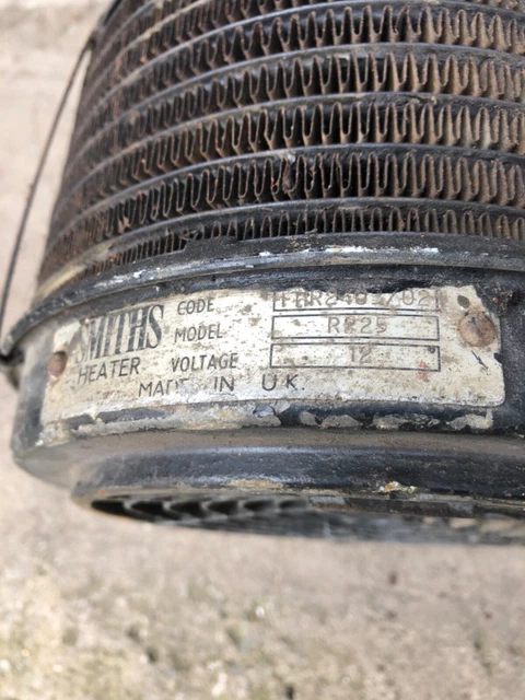 LAND ROVER SERIES SMITHS ROUND heater , R225 £140.00 - PicClick UK