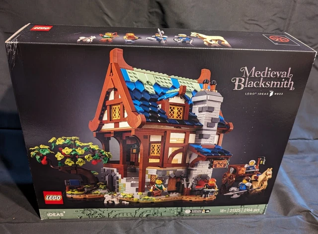 LEGO IDEAS 21325, Fabbro medievale, Nuovissimo, Sigillato. EUR 199,79 ...