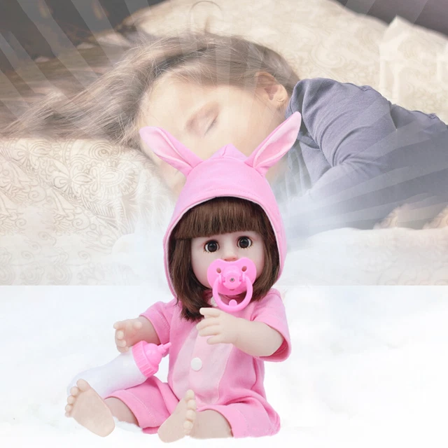 CHILDREN KIDS EDUCATIONAL Toy Reborn Cute Baby Doll Lifelike Simulation ...