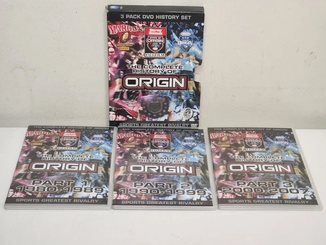 THE COMPLETE HISTORY Of Origin - DVD (3 x DVD All Regions PAL) Boxset £ ...
