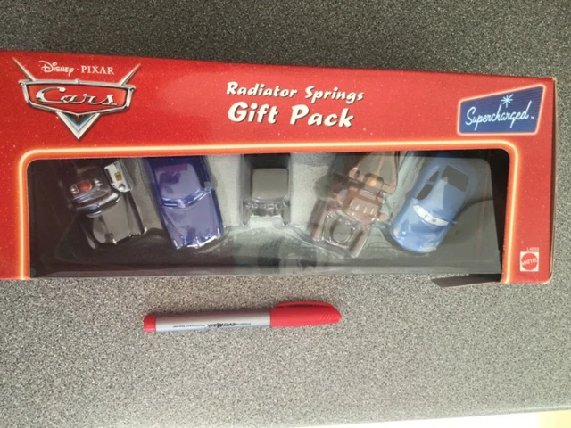DISNEY PIXAR CARS Supercharged Radiator Springs Gift Pack NIB £60.00 ...