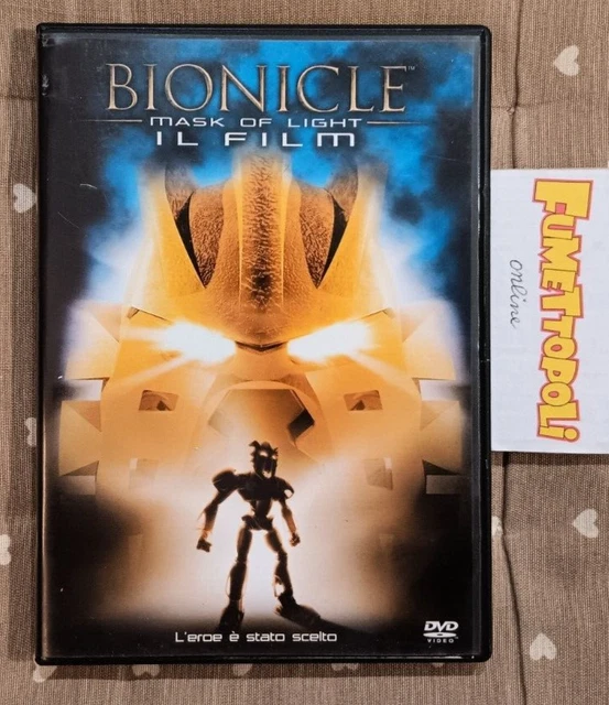 BIONICLE MASK OF light IL FILM DVD Disney Buena Vista Miramax COME ...