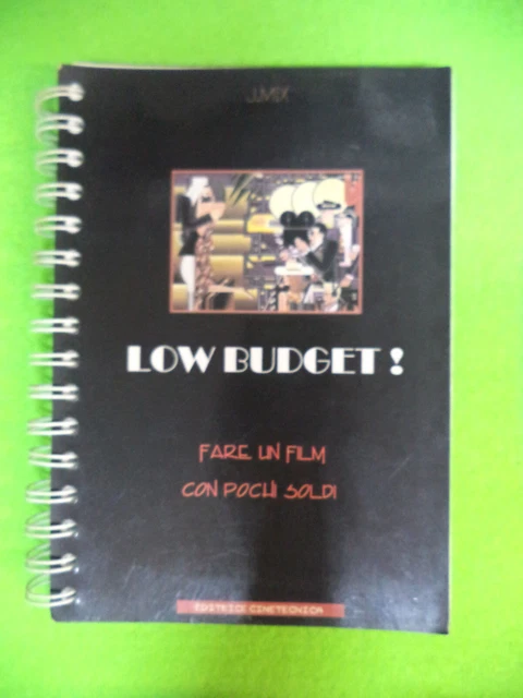 BOOK LIBRO LOW BUDGET!FARE UN FILM CON POCHI SOLDI Jhonnyn Mix ...