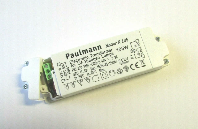 TRANSFORMATEUR 105VA TRANSFORMATEUR électronique halogène transformateur bloc d'alimentation ...