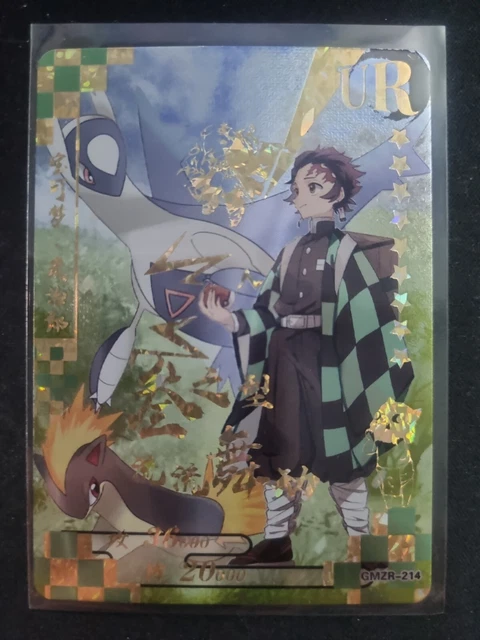 TANJIRO KAMADO UR - Demon Slayer x Pokemon GMZR-214 - Holo card EUR 230 ...