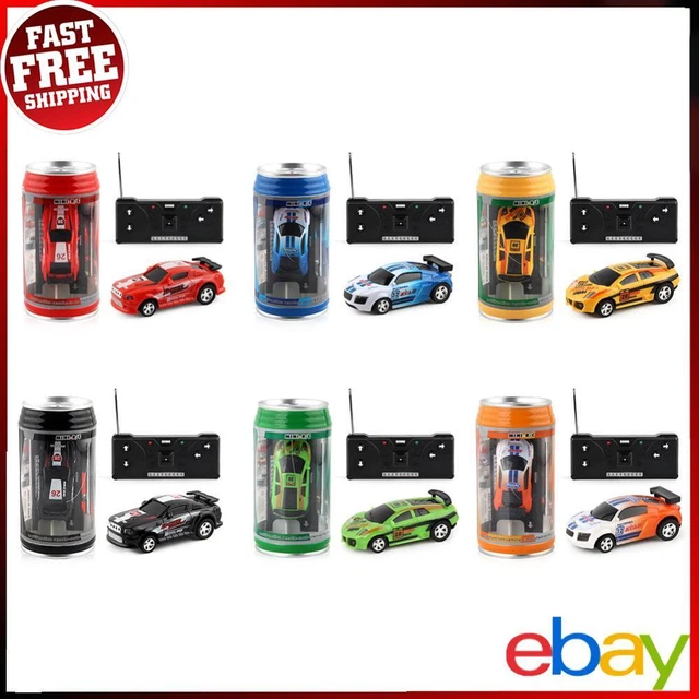 Coke Can Mini Cans Rc Car With Roadblocks Rc Car Micro Racing Car Christmas T £8 51 Picclick Uk