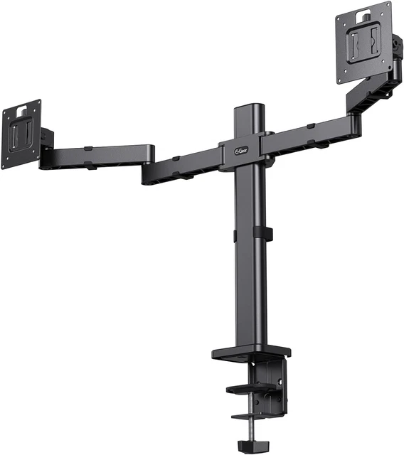 DUAL MONITOR DESK Mount, Upgraded Dual Screen Monitor Mount Stand for 2 ...