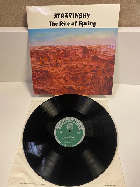 LP VINYLE STRAVINSKY The Rite Of Spring Sir Eugene Goossens Londres SO EUR 5,83 - PicClick FR