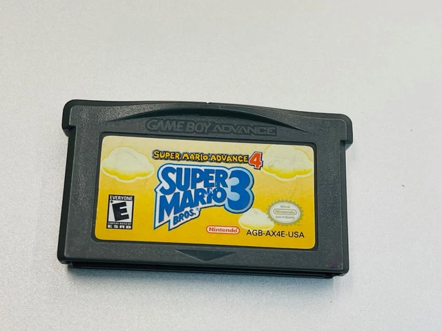 SUPER MARIO ADVANCE 4: Super Mario Bros. 3 (Game Boy Advance, 2003) EUR ...