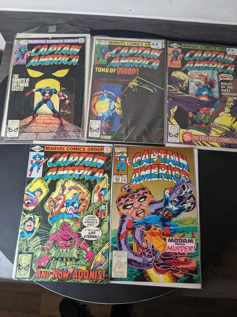 COMIC BUNDLE MARVEL Captain America 1970s-90s EUR 5,83 - PicClick IT