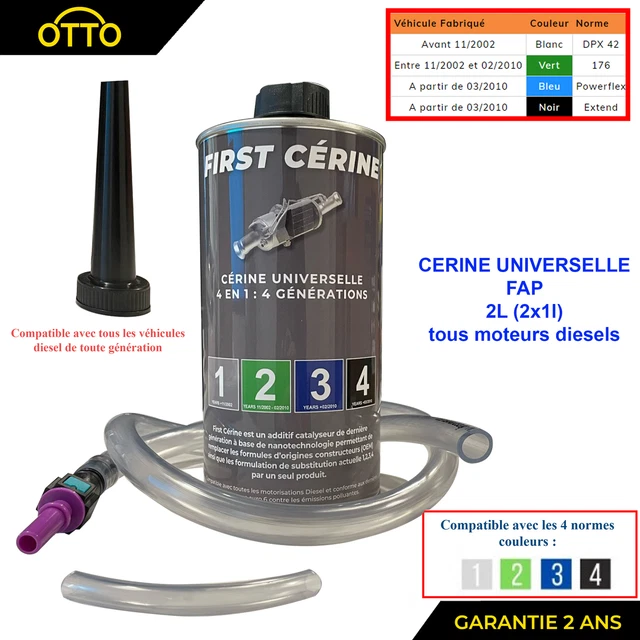 CERINE FAP DPF UNIVERSELLE tous véhicules - 9736A1 1161752 973686 ...