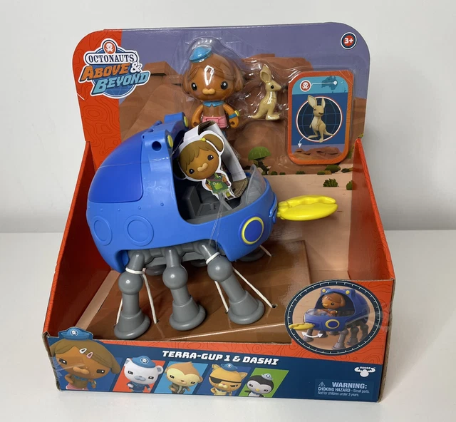 OCTONAUTS ABOVE & Beyond: Terra-Gup 1 & Dashi Vehicle and Figure Set £ ...