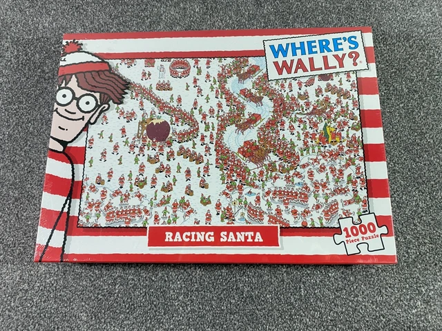 DOVE SI TROVA Wally? Puzzle Racing Santa 1000 pezzi NUOVO Paul Lamond ...