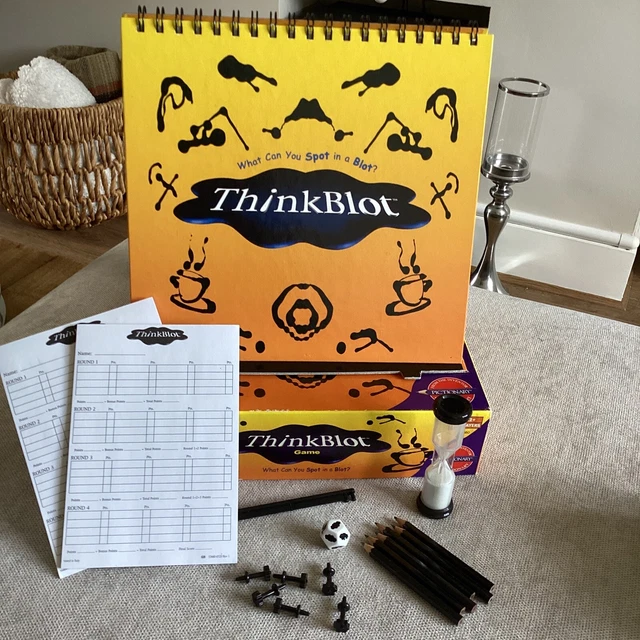 THINKBLOT WHAT CAN You Spot In A Blot Game £5.99 - PicClick UK