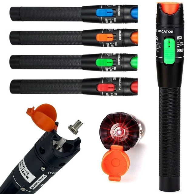 LIGHT PEN 1/10/20/30/50MW Fiber Optical Cable Tester Meter Visual Fault ...