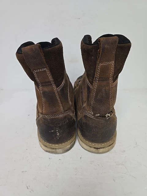 DAKOTA MEN'S 8'' 523 Steel Toe Steel Plate Ironworker Work Boots Brown ...