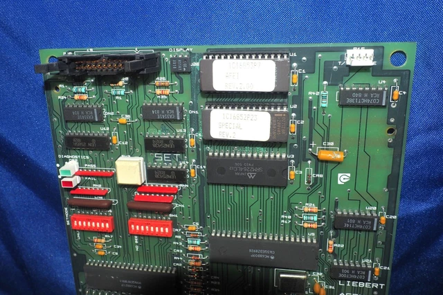 LIEBERT 4D13101G DISPLAY Control PCB Printed Circuit Mother Board W ...