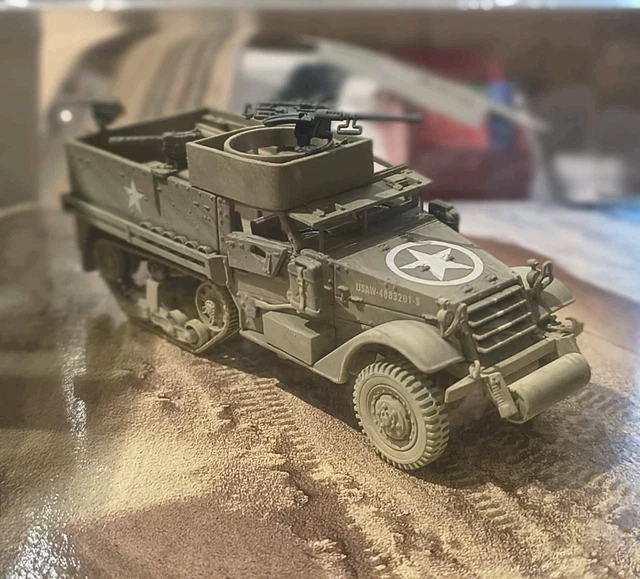 CORGI WWII LEGENDS M3A1 Half Track A Company 17th Armored Engineer ...