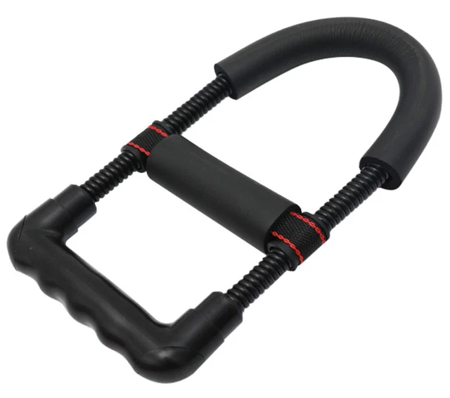 WRIST HAND FOREARM Gripper Fitness Apparatus Strength Power Arm ...
