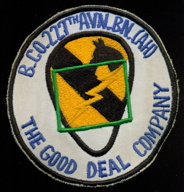 US ARMY B CO 227th Aviation BN Attack Helicopter 1st Cavalry Division ...