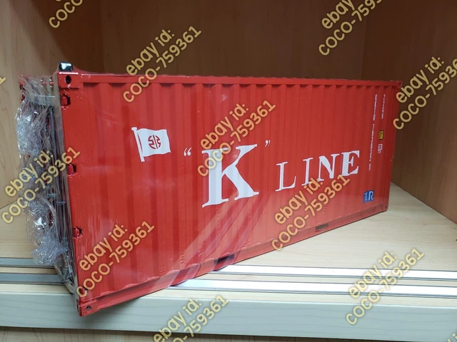 K LINE 1:20 20ft Shipping Container Model ABS Resin New $135.00 ...