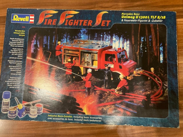 REVELL FIRE FIGHTER SET Unimog TLF 8/18 1:24 EUR 100,00 - PicClick DE